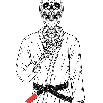 "Jiu Jitsu Skeleton" Classic T-Shirt for Sale by MatSavage | Redbubble
