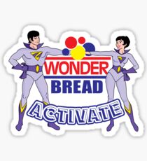 Wonder Bread Stickers | Redbubble