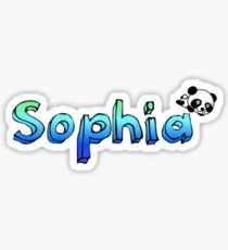 Sophia Name Stickers | Redbubble