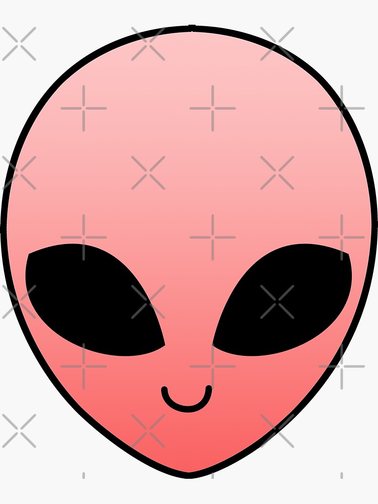 "Alien III - Pink" Sticker by hunnydoll | Redbubble