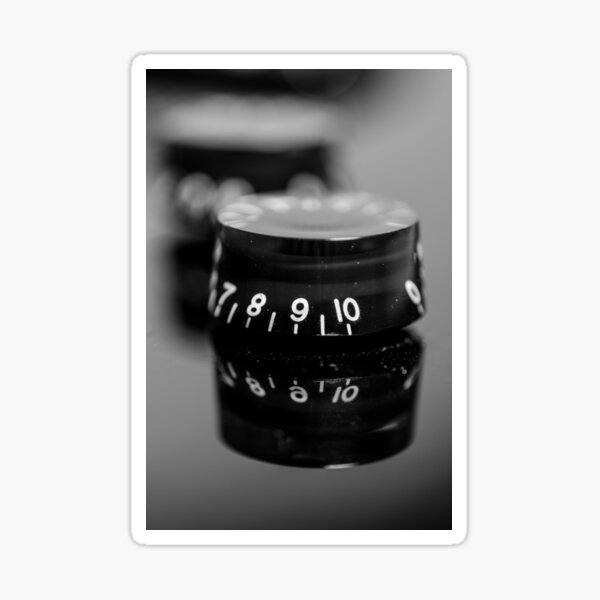 Volume Knob Stickers | Redbubble