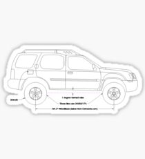 Nissan Xterra Stickers | Redbubble