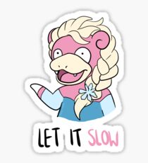 Slowpoke Stickers | Redbubble