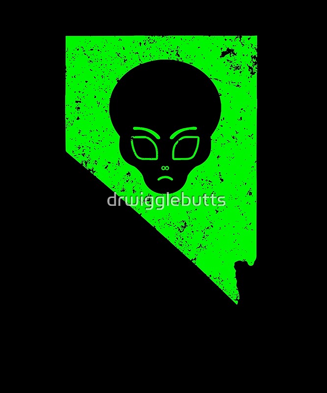 "UFO Nevada Alien Guide To Extraterrestrials Shirt" by drwigglebutts ...