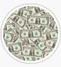 Dollar Bills Stickers | Redbubble