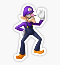 Waluigi Stickers | Redbubble