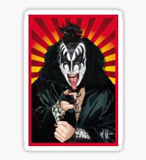 Gene Simmons Stickers | Redbubble