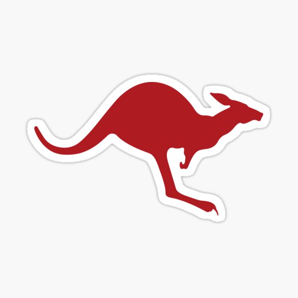 Kangaroo Stickers | Redbubble
