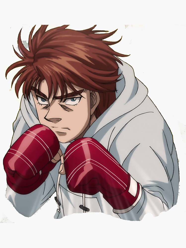 "vorg (ippo)" Sticker by kenshin699 | Redbubble