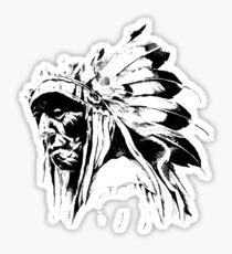 Apache Indian Stickers | Redbubble