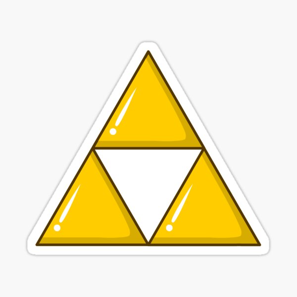Triforce Stickers | Redbubble