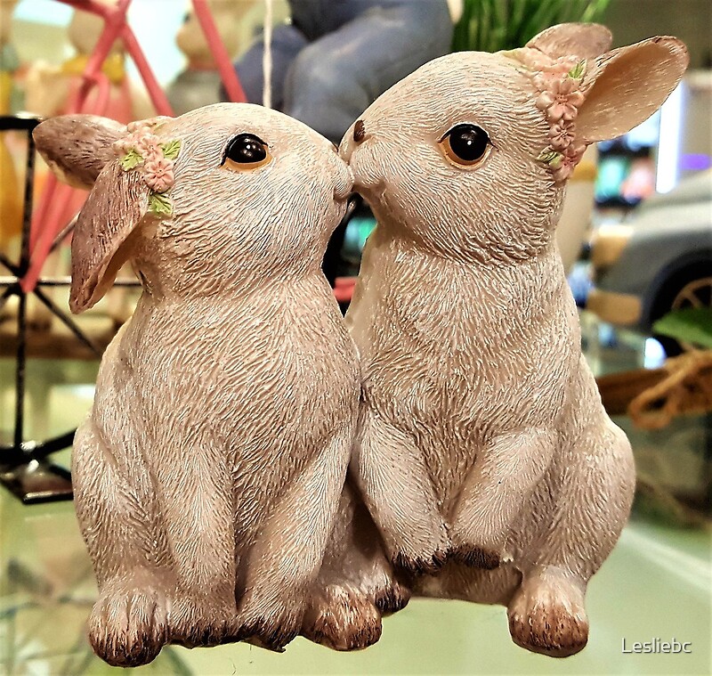 "Easter Bunnies" by Lesliebc | Redbubble