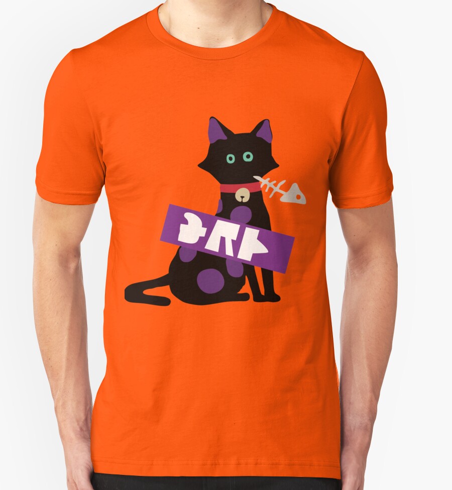 Splatoon SquidForce Splatfest Cat Tee by arizone