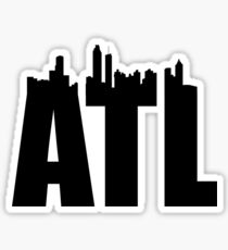 Atlanta Skyline Stickers | Redbubble