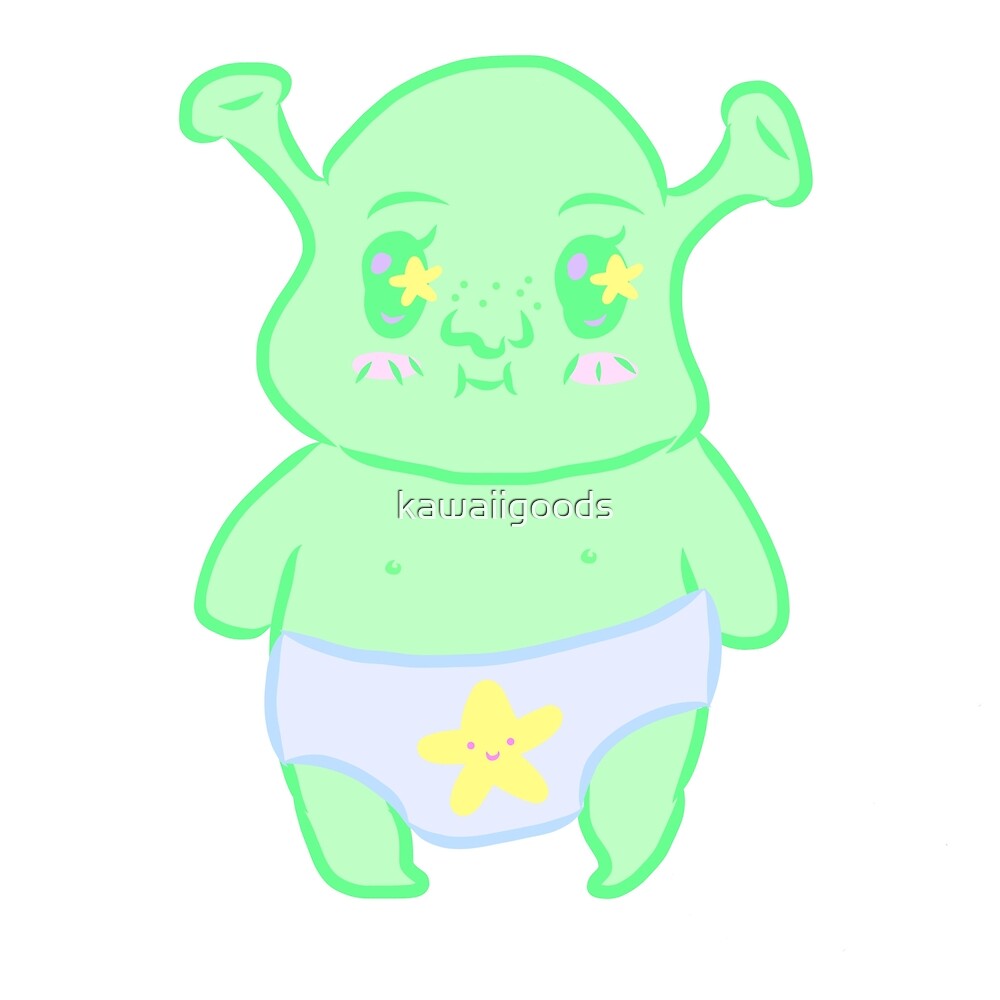 "baby ogre" by kawaiigoods | Redbubble