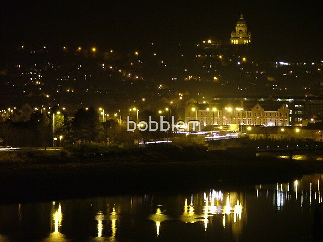"Lancaster by night" by bobblem | Redbubble