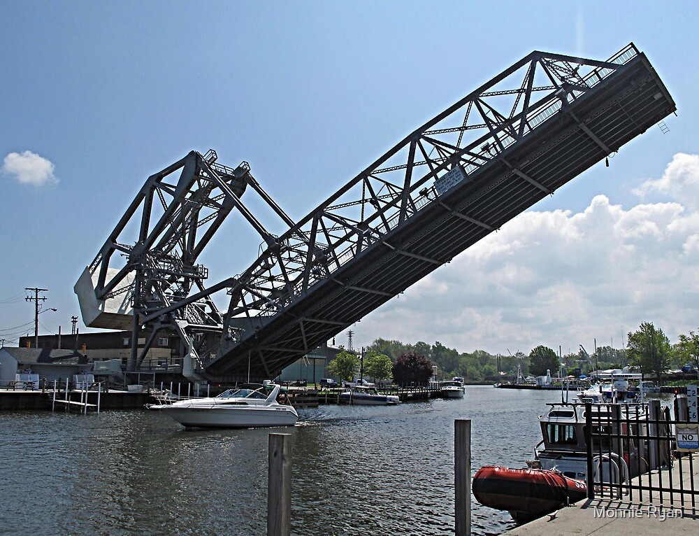 "Ashtabula Lift Bridge" by Monnie Ryan | Redbubble