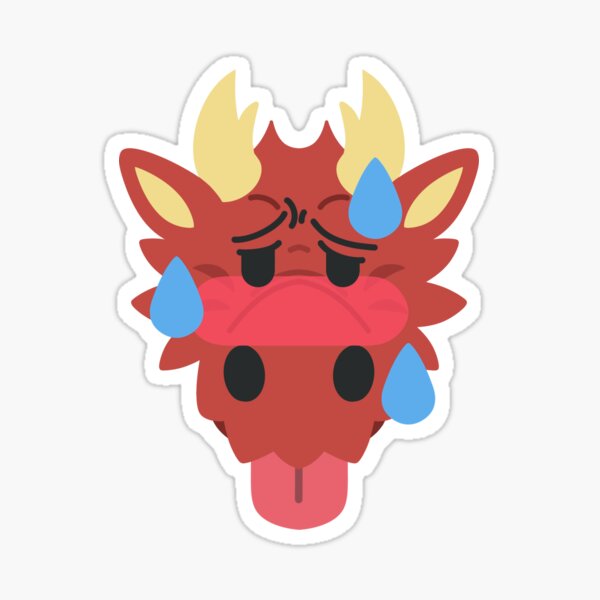 Ahegao Emoji Stickers | Redbubble