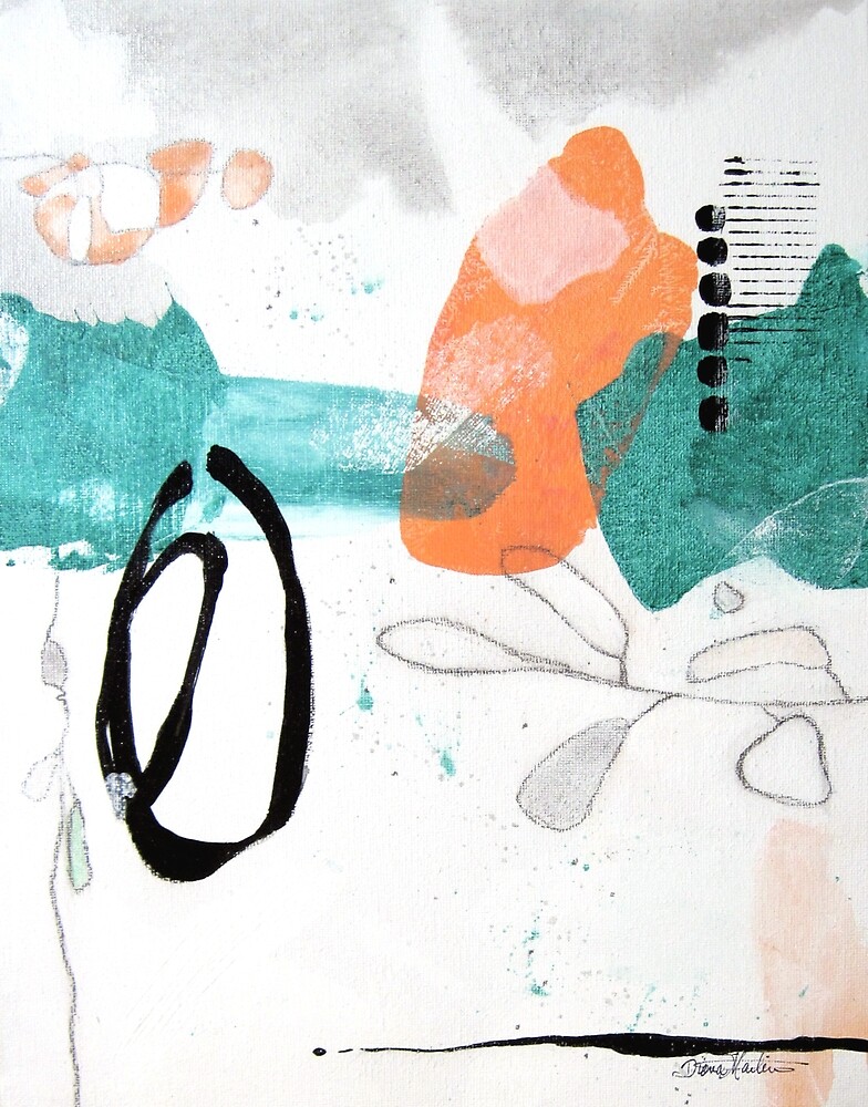 "ORBIT Abstract Art" by DianaMartinArt | Redbubble