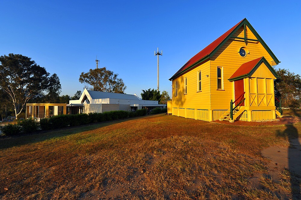 "The Old & The New Catholic Churches Of Samford. Queensland, Australia ...