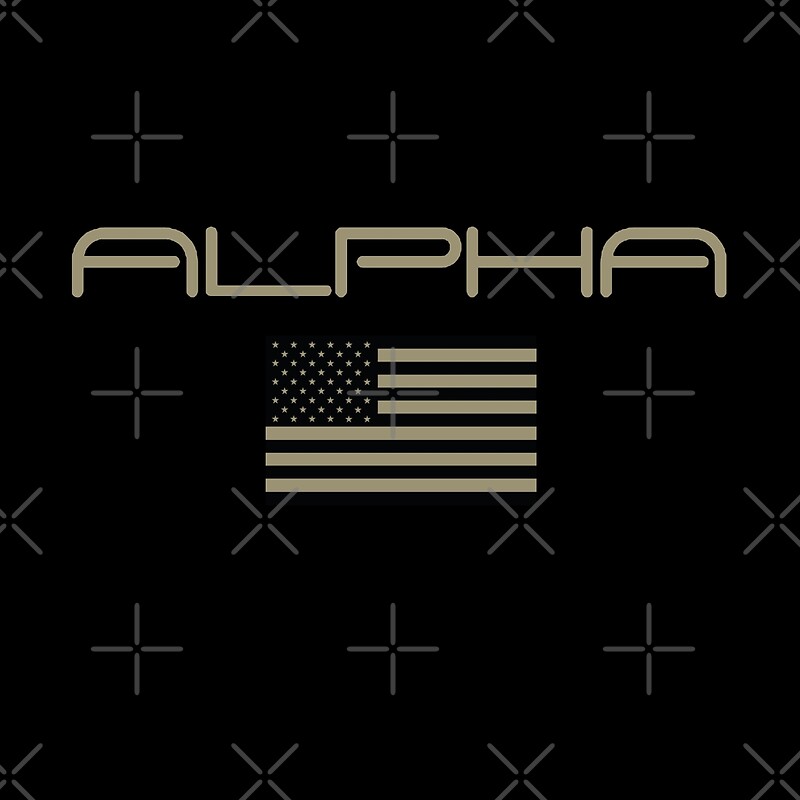 "Alpha United States" by FantasySkyArt | Redbubble