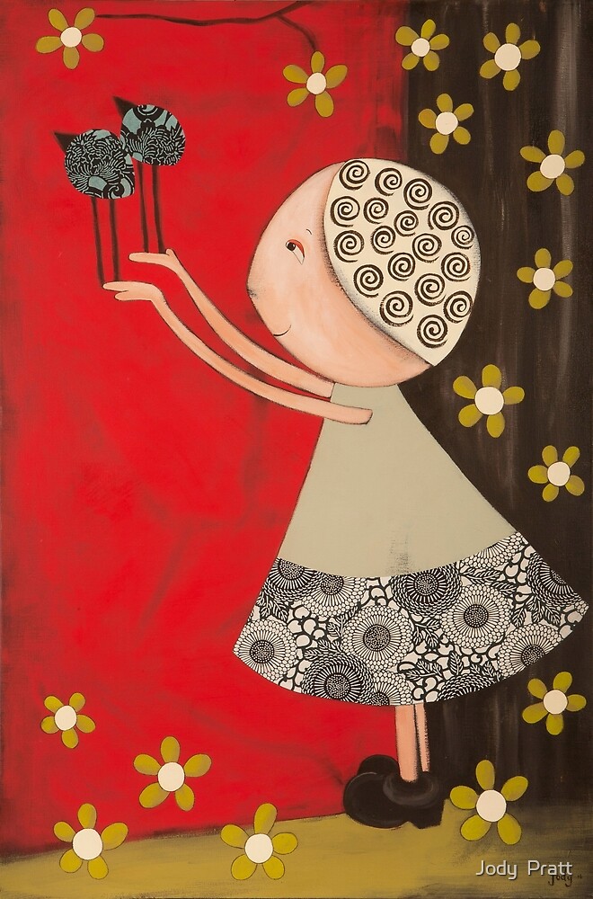 "Spring Birds" by Jody Pratt | Redbubble