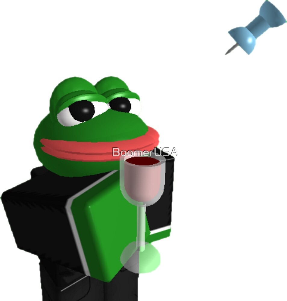 "Pepe Roblox Meme" by BoomerUSA | Redbubble