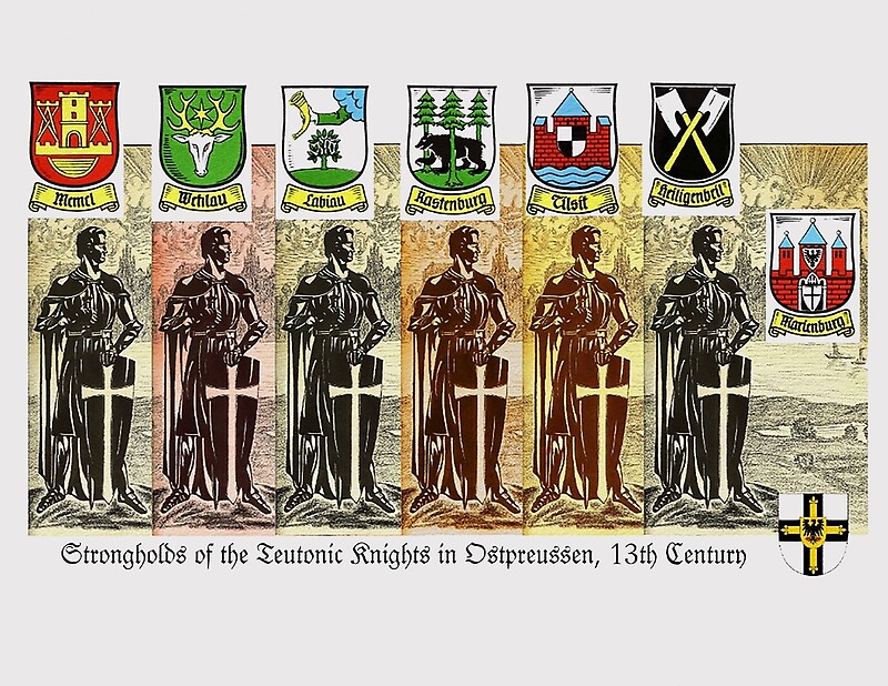"Strongholds of the Teutonic Knights in East Prussia" by edsimoneit ...