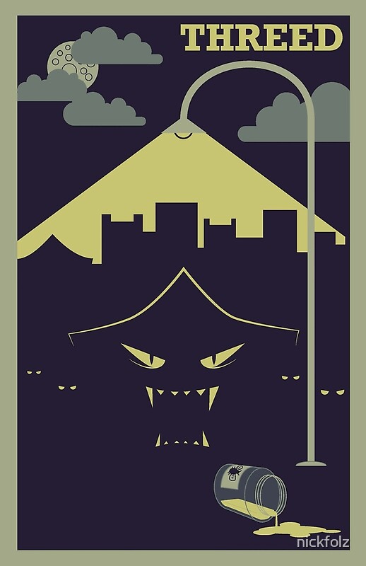 "Threed Poster, Earthbound" by nickfolz | Redbubble