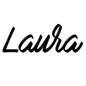 "Laura" Sticker for Sale by Shalomjoy | Redbubble
