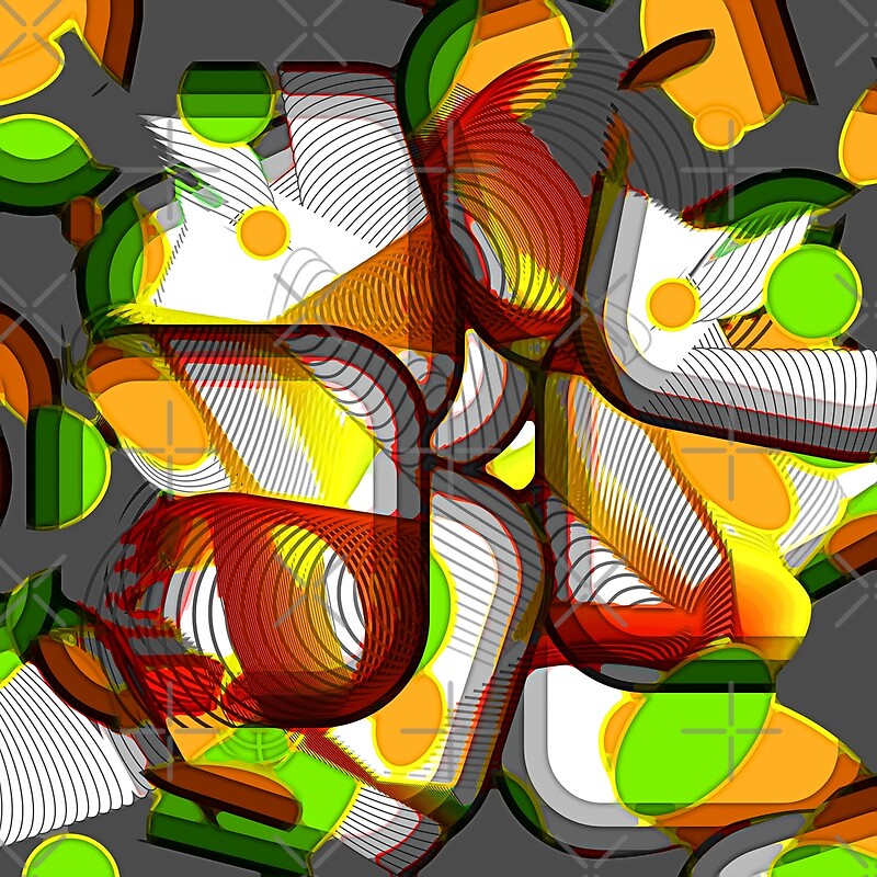 "Fragmented Vision" by FoldedRainbow | Redbubble