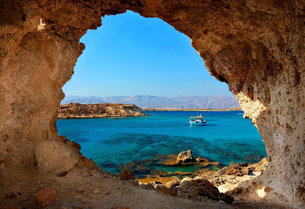 "Window to the Libyan Sea" by Hercules Milas | Redbubble