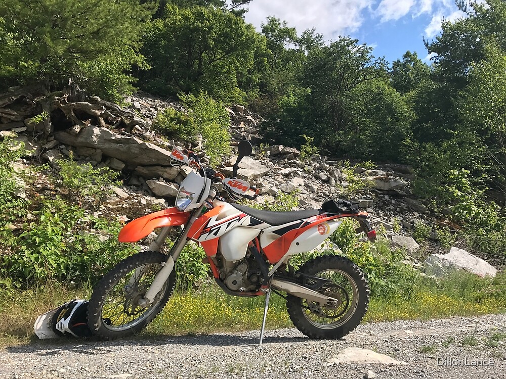 "Motorcycle in the Mountains" by DillonLance | Redbubble