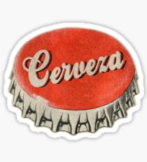 Cerveza Stickers | Redbubble