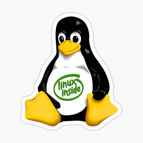 Linux Tux Stickers | Redbubble