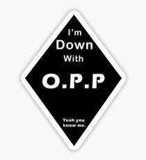 Opp Stickers | Redbubble