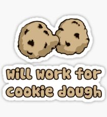 Cookie Dough Stickers | Redbubble