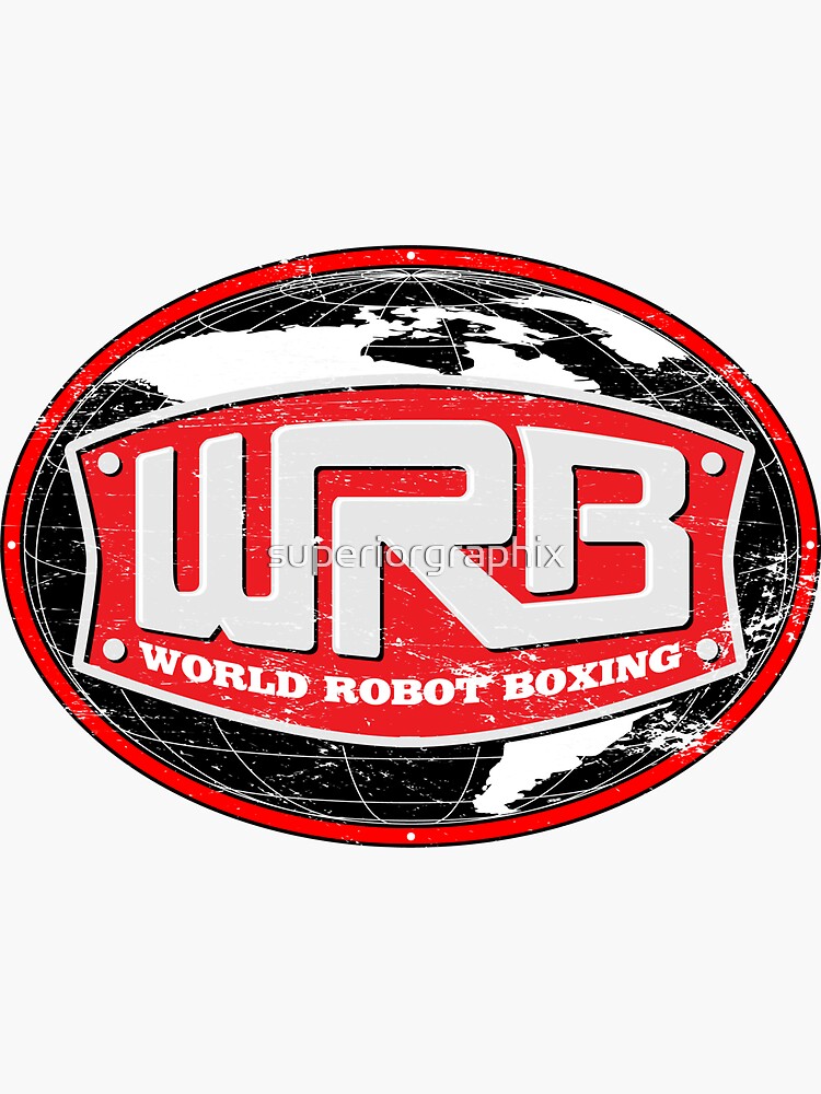 "World Robot Boxing" Sticker by superiorgraphix | Redbubble