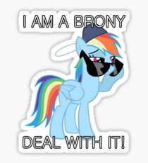Brony Stickers | Redbubble