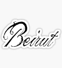 Beirut Stickers | Redbubble