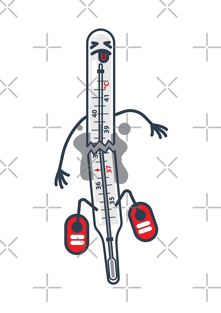 "Broken thermometer" by efa83 | Redbubble