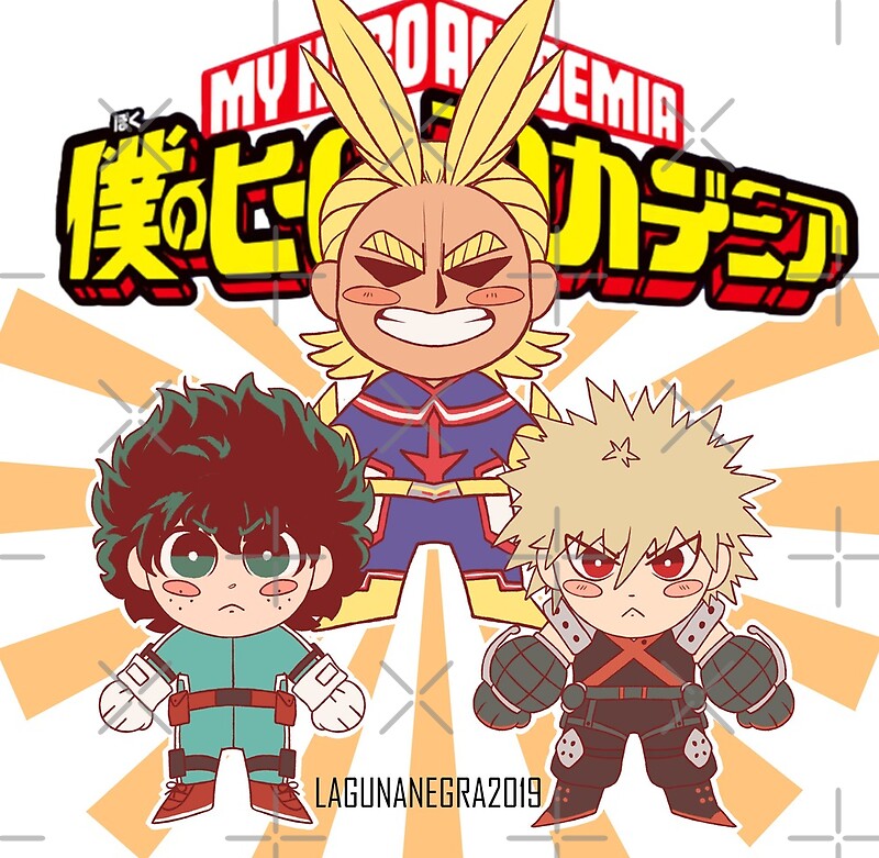 "BNHA sticker set" by lagunanegra | Redbubble
