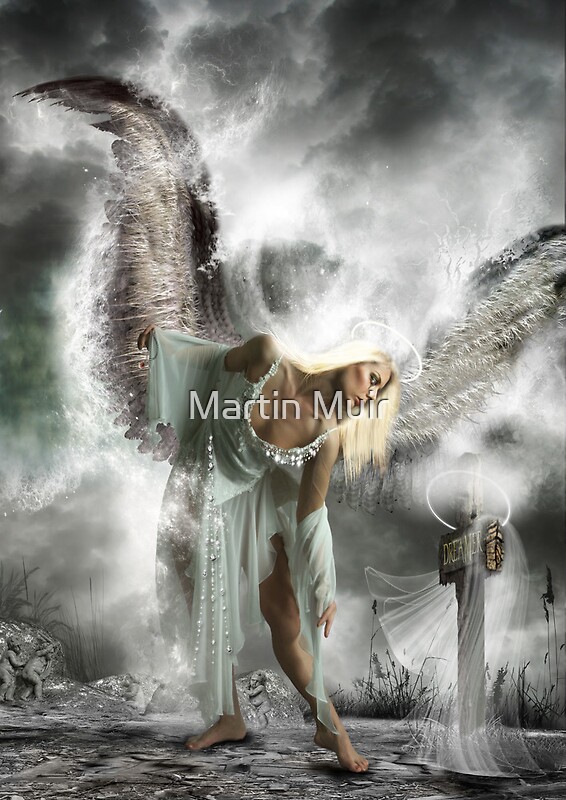 "When Angels Fall." by Martin Muir | Redbubble