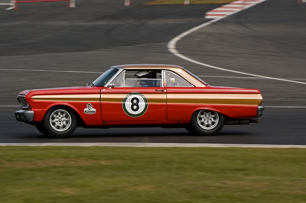 "Ford Falcon (1963 Red)" by Willie Jackson | Redbubble