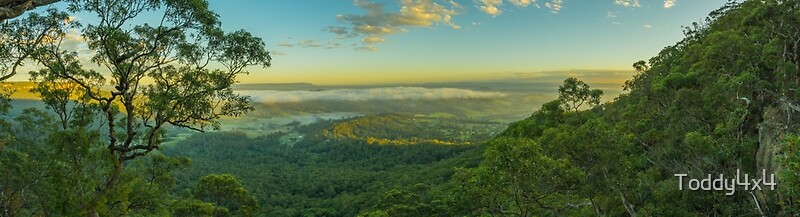 "Morning light over Broken Back Range" by Toddy4x4 | Redbubble
