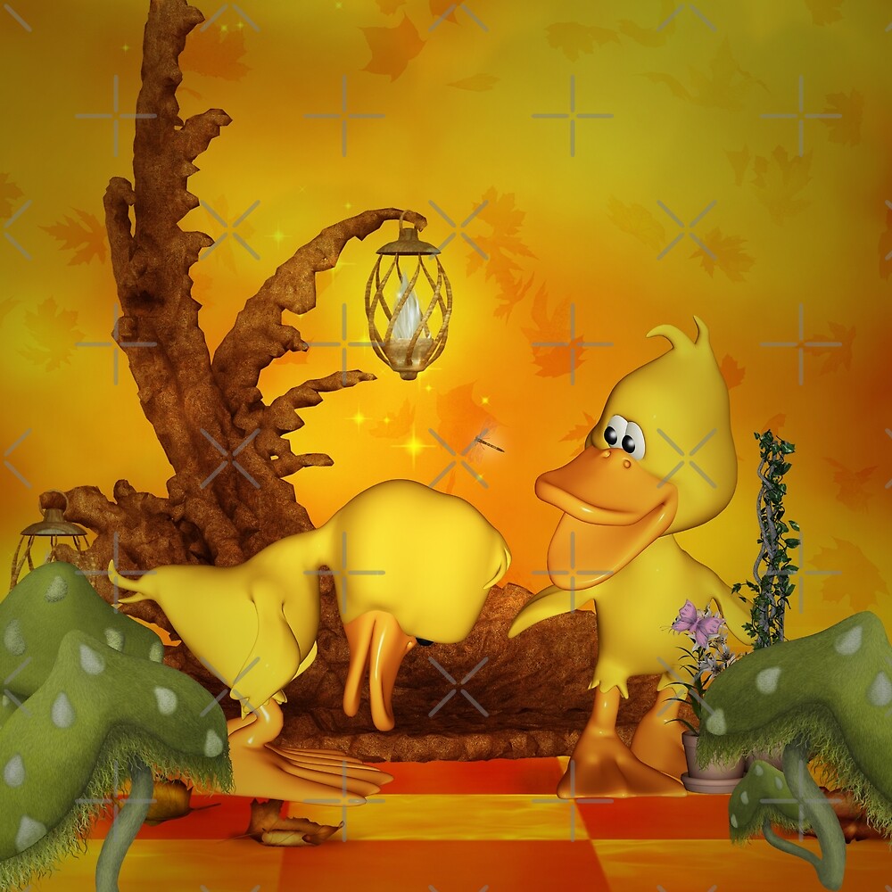 "Cute little ducks, best friends" by nicky2342 | Redbubble