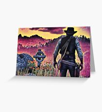 Red Dead Redemption Greeting Cards | Redbubble