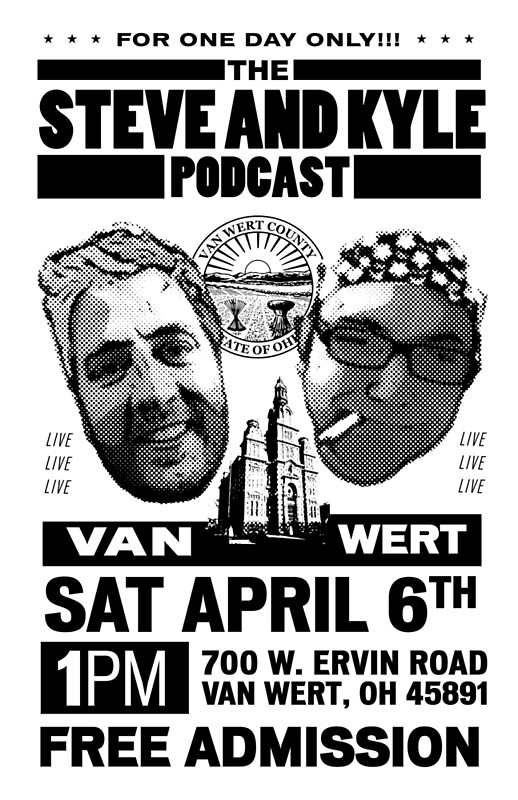"Steve and Kyle Van Wert Tour" by steveandkyle | Redbubble