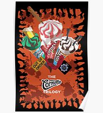 Cornetto Trilogy Posters | Redbubble