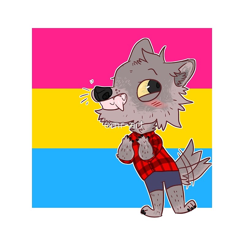 "Pan Wolf" by emr-art | Redbubble